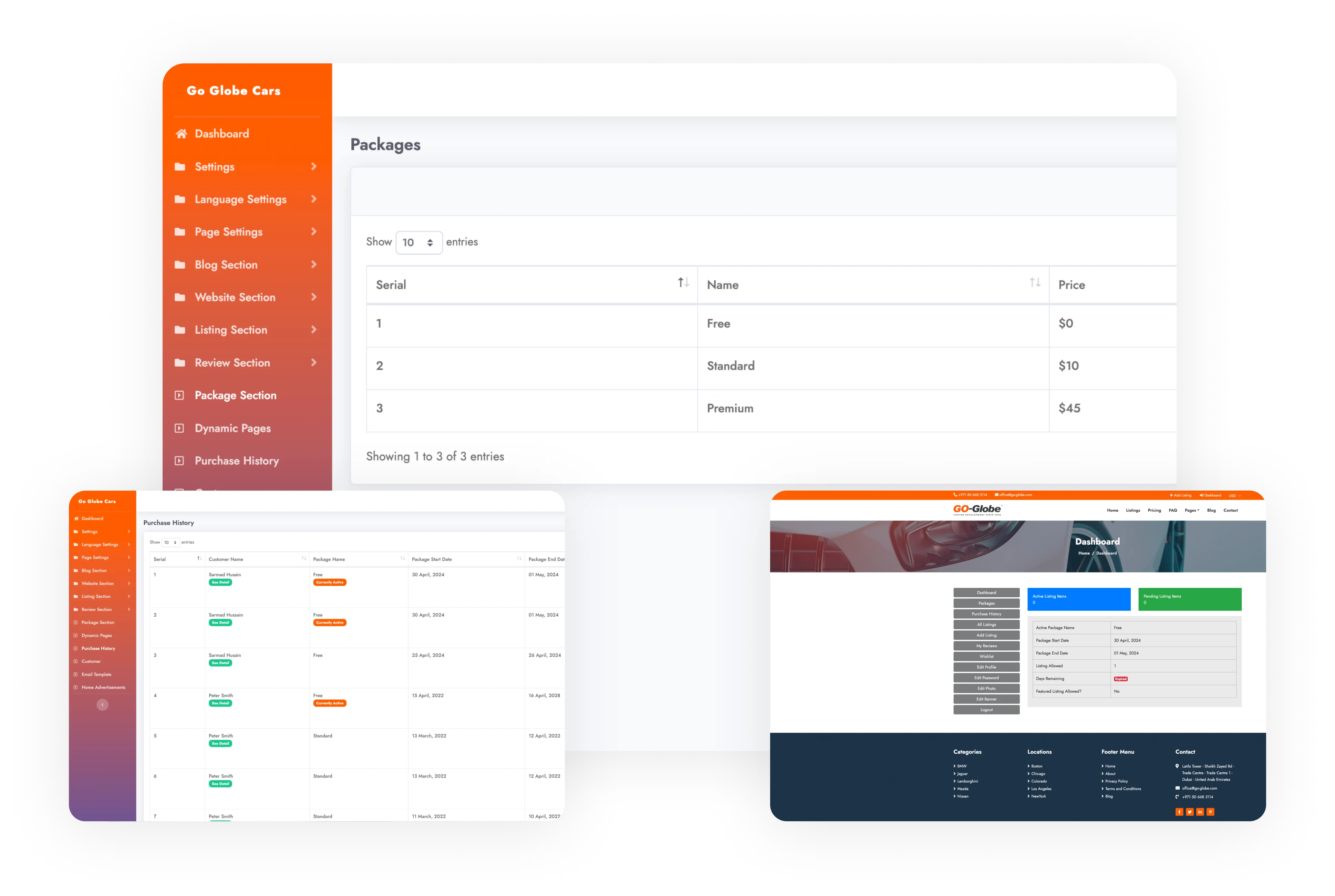 Best Car Listing Portal | Car Purchase & Packages | GO-Globe
