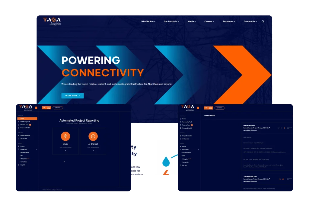 TAQA: AI-Powered Email-to-PowerPoint Automation - GO-Globe